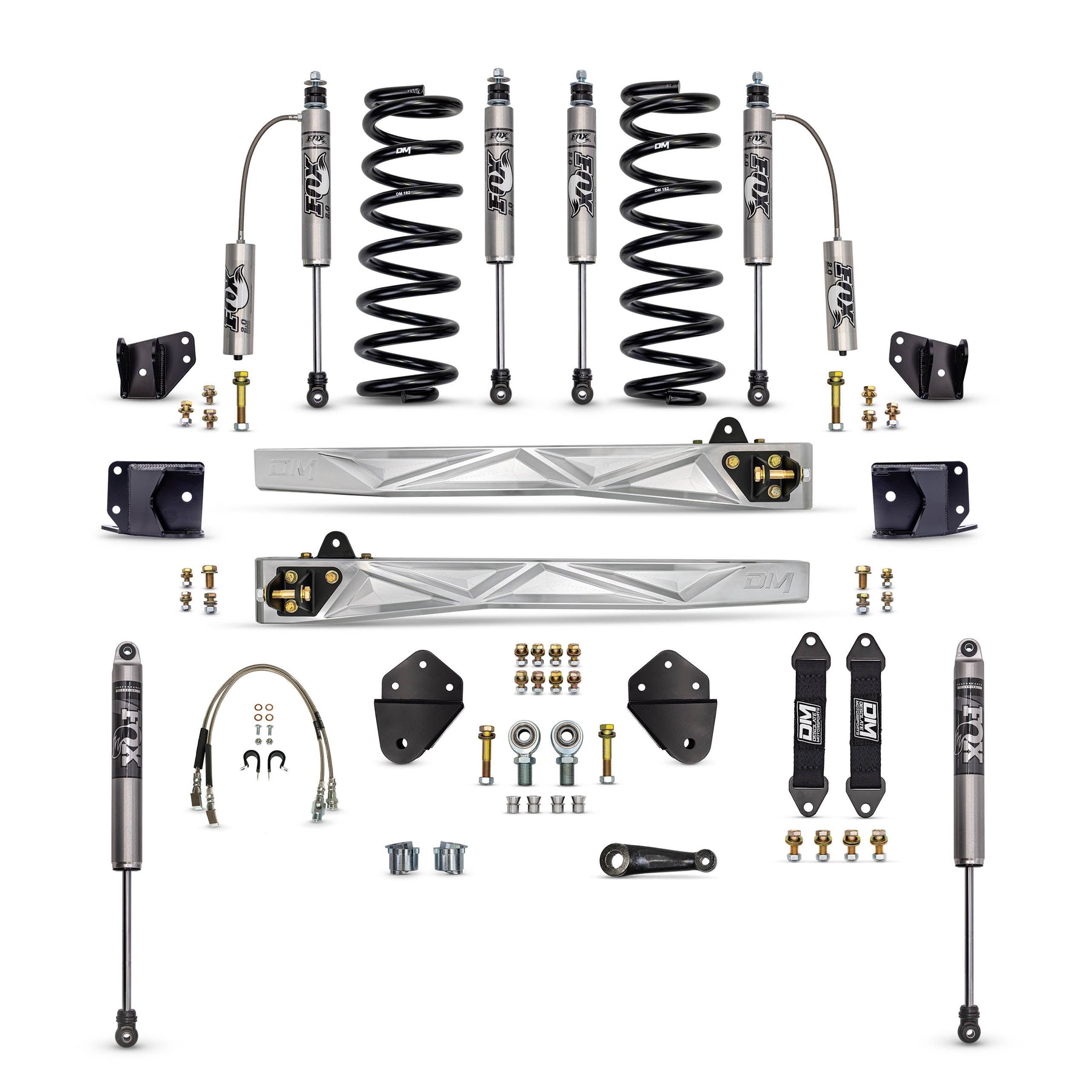 80-96 Bronco Performance Kit - 2" Lift (BOLT ON) Combo (Front and Rear – OBS Solutions LLC