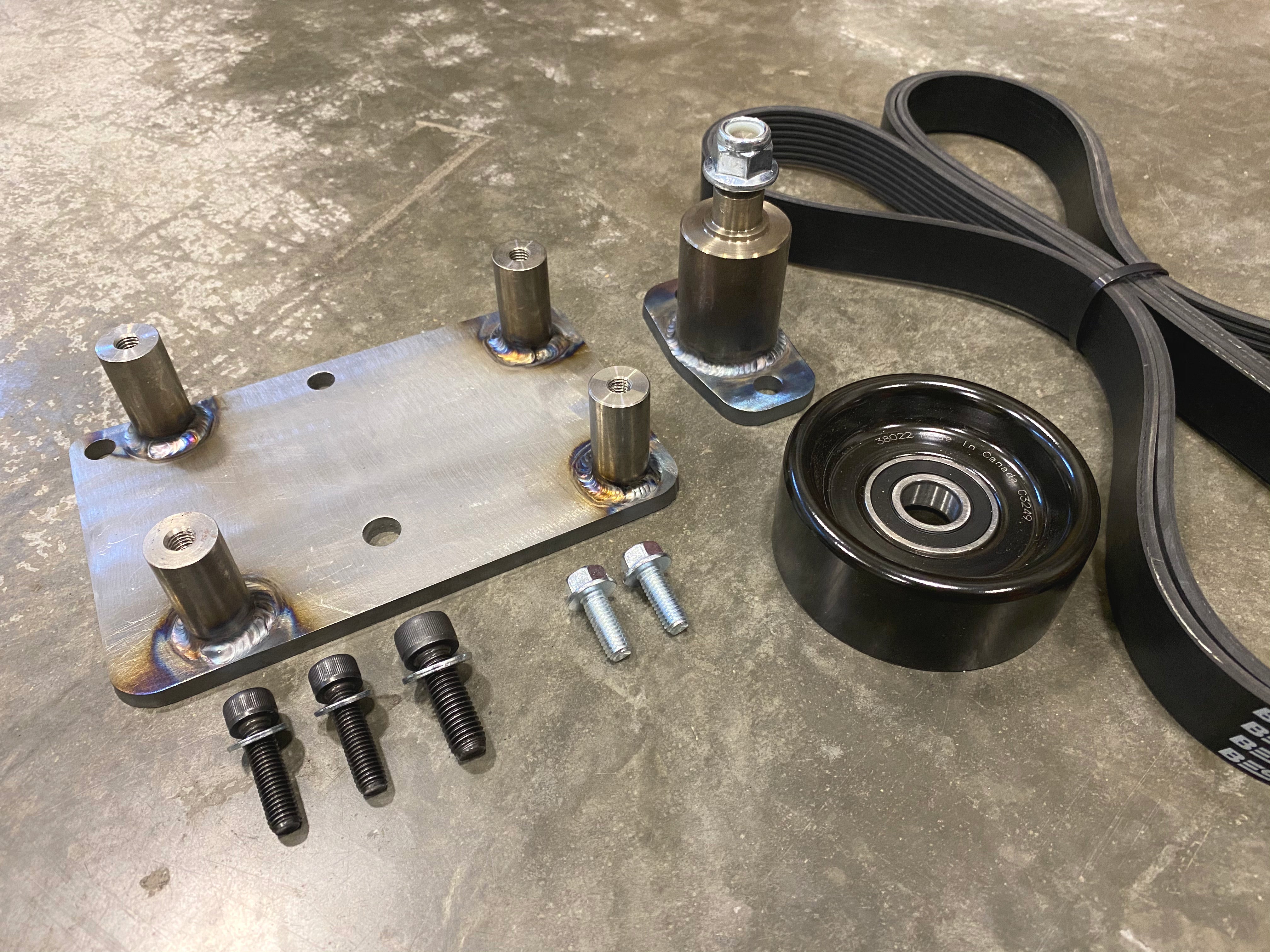 OBS Ford Cummins AC Compressor Mount – OBS Solutions LLC