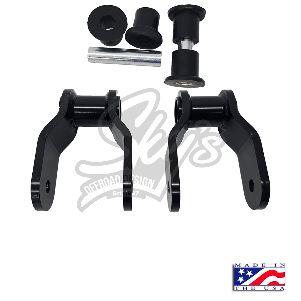Ford Front Shackle Reversal Shackles – OBS Solutions LLC